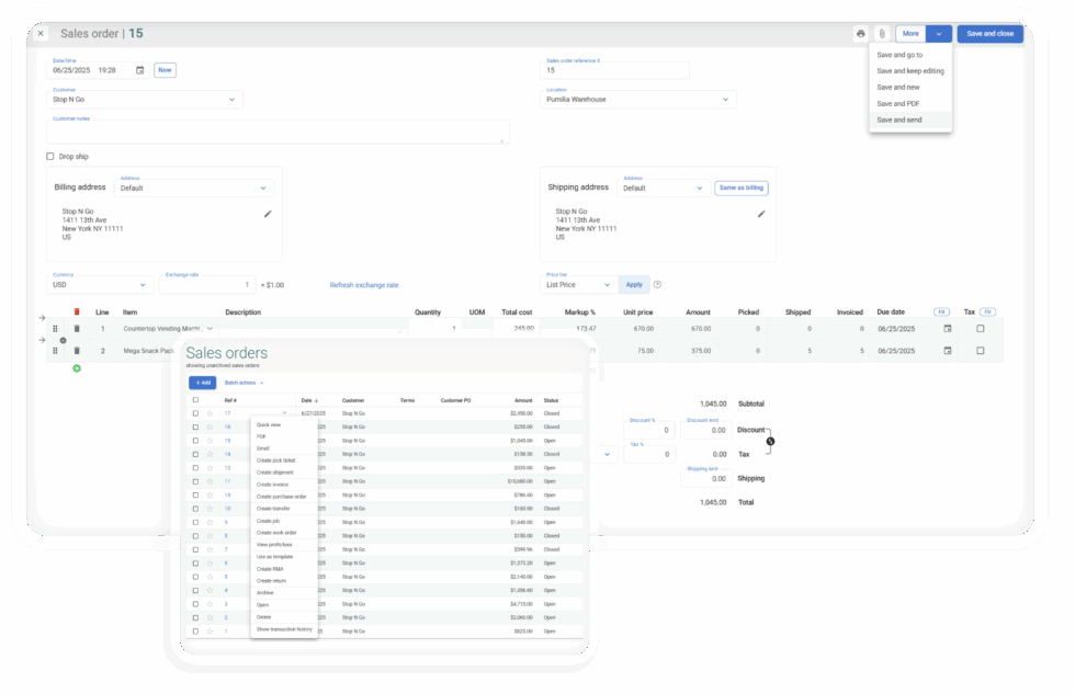 Inventory Software Features | SOS Inventory